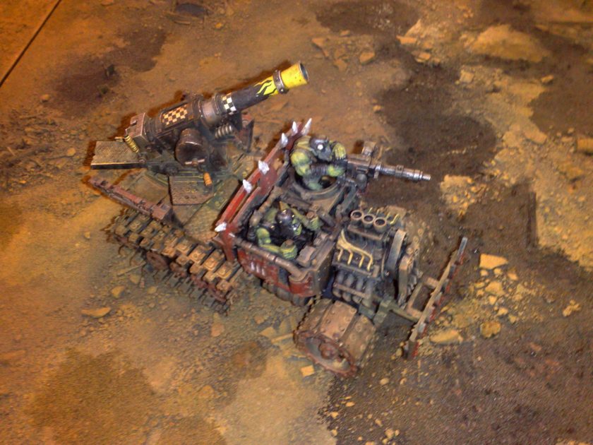 Ork HalfTrakk with Zzap Gun - Felix's Gaming Pages