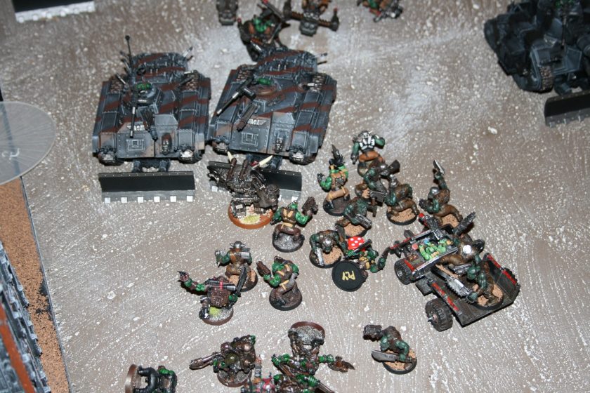 Orks versus Imperial Guard - Felix's Gaming Pages