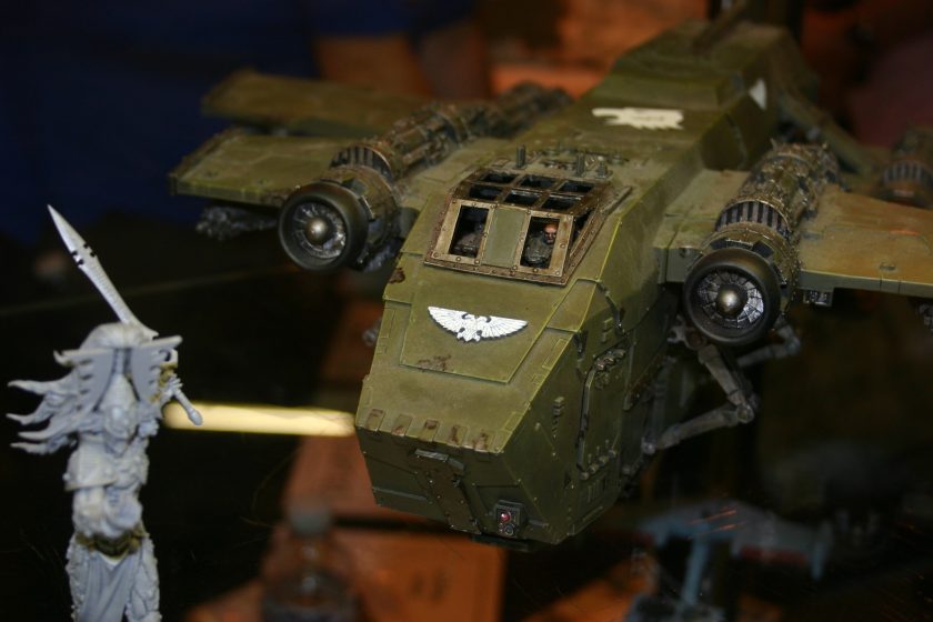 Space Marine Thunderhawk Transporter - Felix's Gaming Pages
