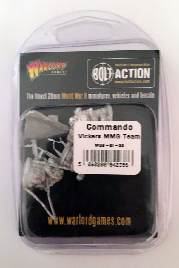 Bolt Action Commando Vickers MMG Team - Felix's Gaming Pages