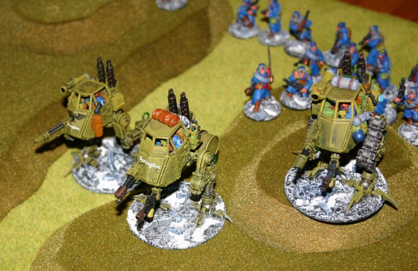 Imperial Guard Sentinels - Felix's Gaming Pages