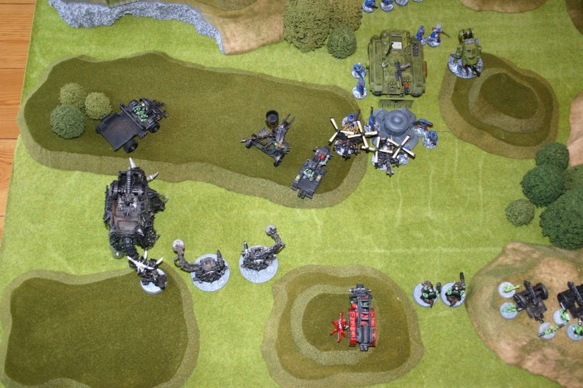 Orks fighting Imperial Guard - Felix's Gaming Pages