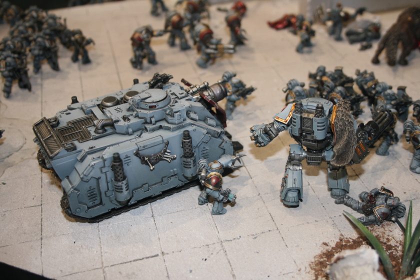 Space Wolves Vindicator and Dreadnought - Felix's Gaming Pages