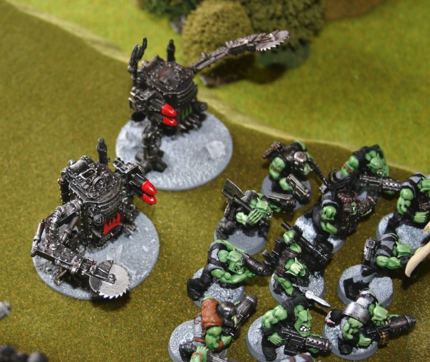 Orks fighting the Imperial Guard - Felix's Gaming Pages