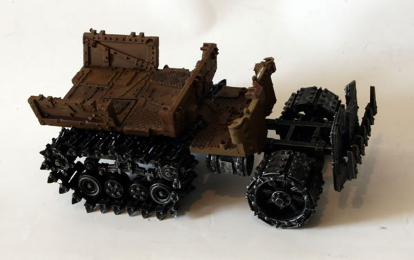 Forge World Ork Halftrakk Flatbed - Felix's Gaming Pages
