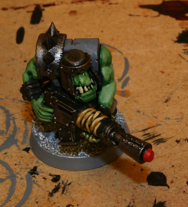 Ork with Rokkit Launcha - Felix's Gaming Pages