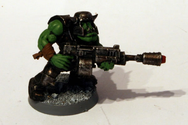 Ork with Rokkit Launcha - Felix's Gaming Pages