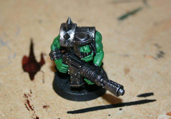 Ork with Rokkit Launcher Conversion - Felix's Gaming Pages