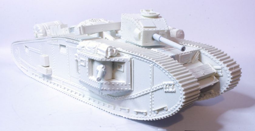 Undercoating the Mark IX Beast - Felix's Gaming Pages