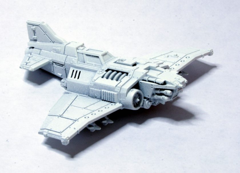 Painting the Aeronautica Imperialis Thunderbolt Fighters - Felix's ...