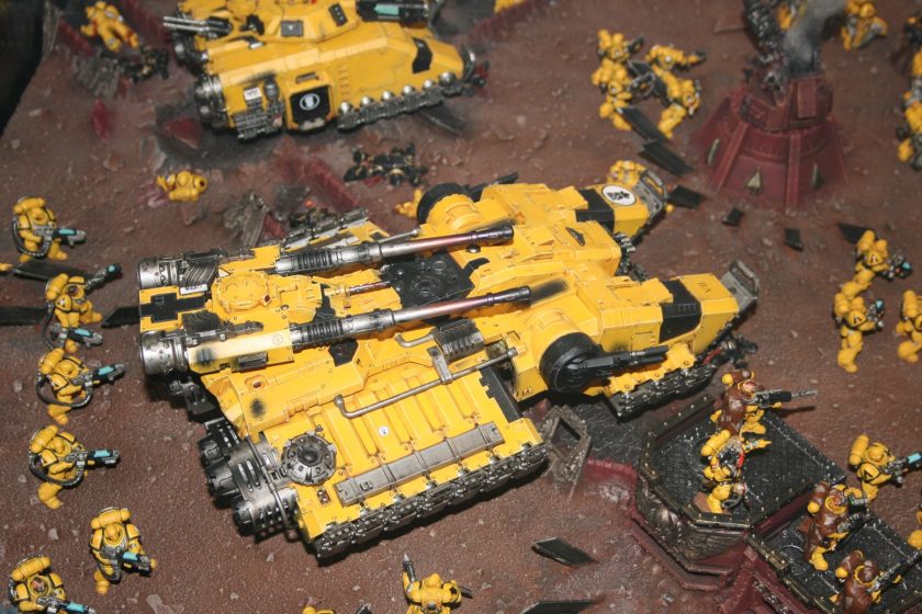 Imperial Fists Astraeus Super-Heavy Tank - Felix's Gaming Pages