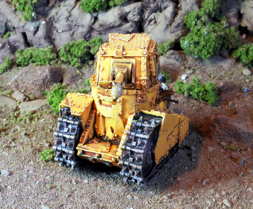 Grot Tank on patrol - Felix's Gaming Pages