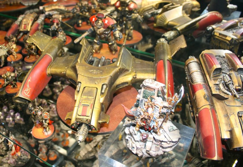Legio Custodes Ares Gunship at Warhammer World - Felix's Gaming Pages