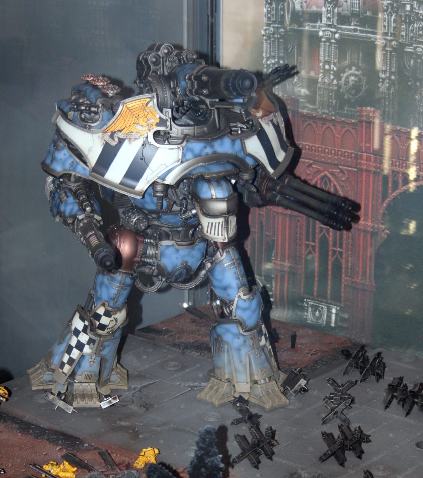 Warbringer Nemesis Titan on display at Warhammer World - Felix's Gaming ...