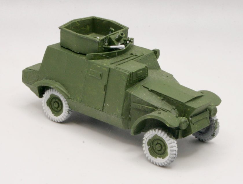 Painting the Morris CS9 Armoured Car - Felix's Gaming Pages