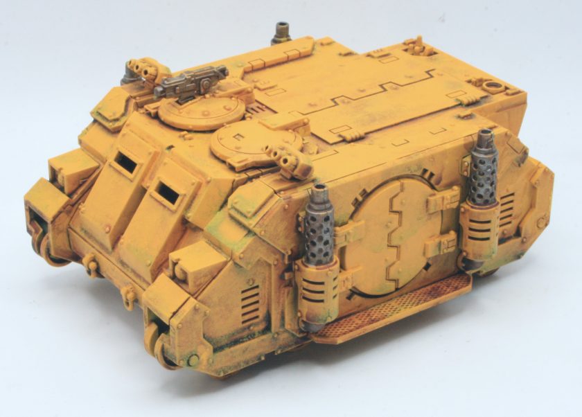 Painting the Deimos Pattern Rhino - Felix's Gaming Pages