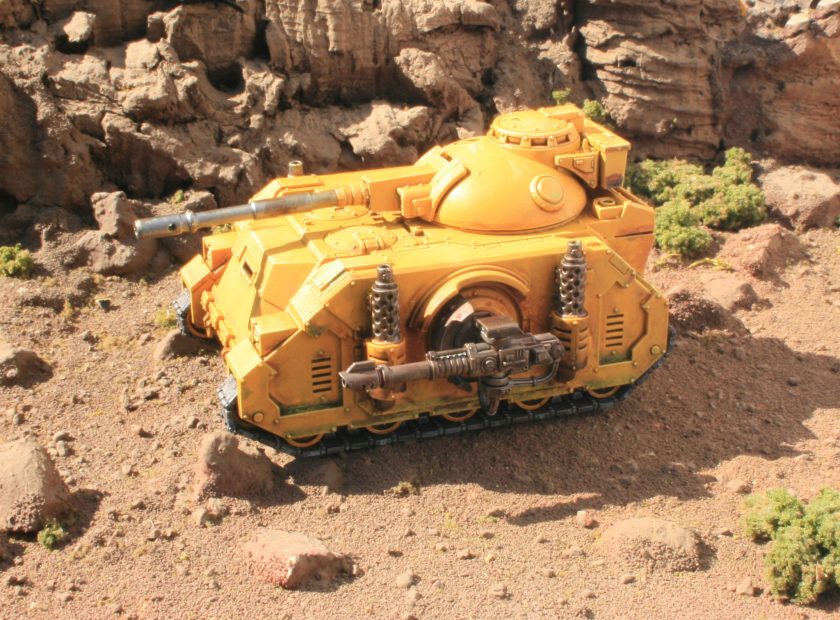 Deimos Pattern Predator in the desert - Felix's Gaming Pages