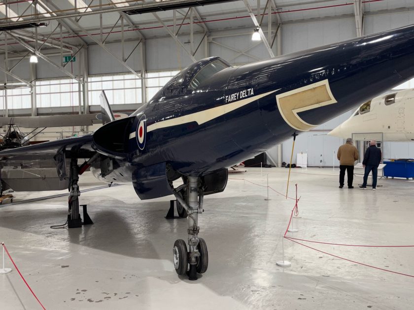 Fairey Delta 2 at RAF Cosford - Felix's Gaming Pages