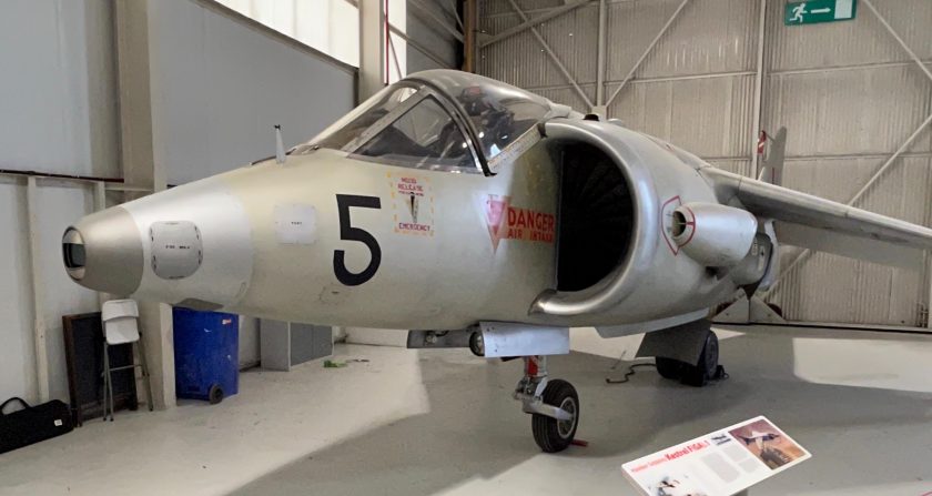 Hawker Siddeley Kestrel F(GA).1 at RAF Cosford - Felix's Gaming Pages