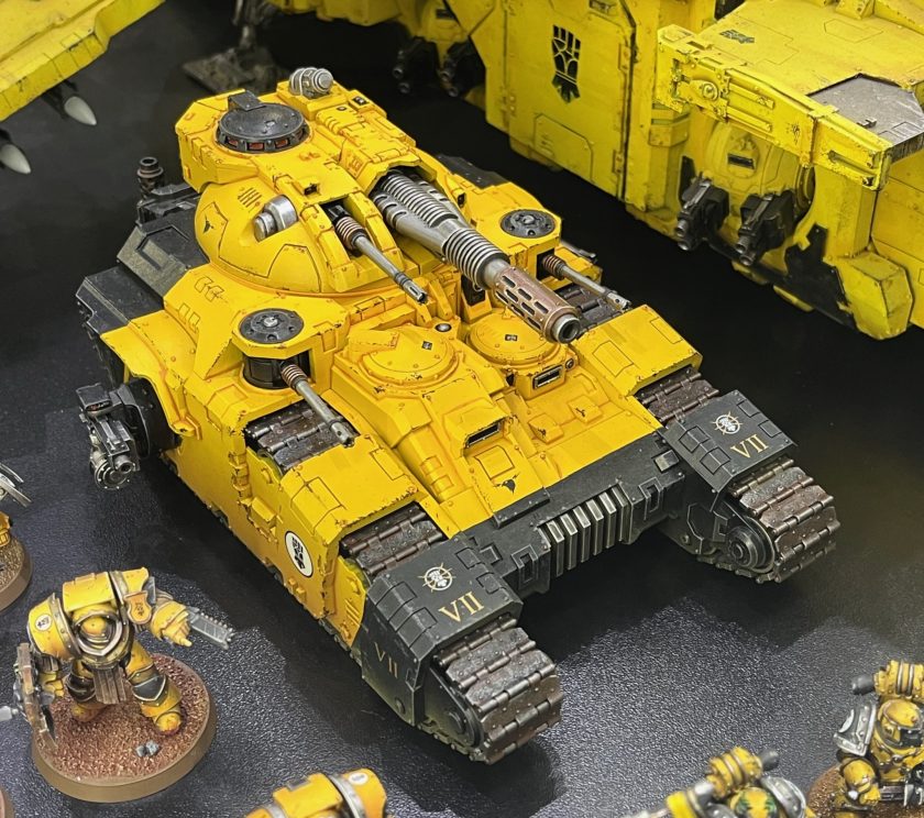 Imperial Fists Kratos Heavy Assault Tank - Felix's Gaming Pages