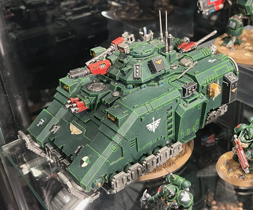 Dark Angels Primaris Repulsor - Felix's Gaming Pages