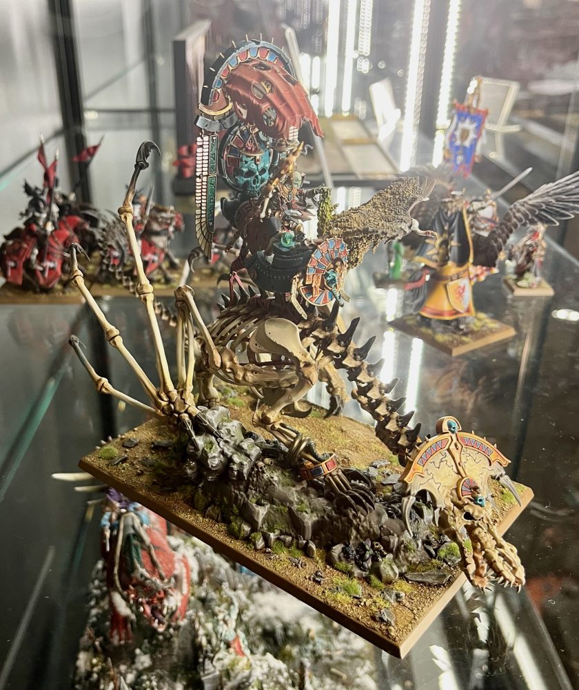 Liche Priest on Necrolith Bone Dragon - Felix's Gaming Pages