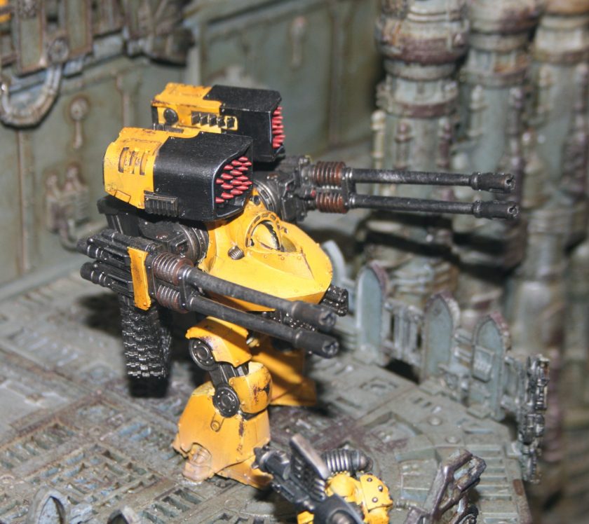 Imperial Fists Deredeo Dreadnought: Anvilus Configuration - Felix's ...