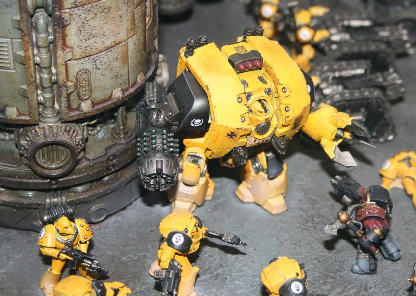 Imperial Fists Leviathan Siege Dreadnought - Felix's Gaming Pages