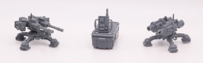 Constructing the Necromunda Trazior Pattern Sentry Guns - Felix's Gaming Pages