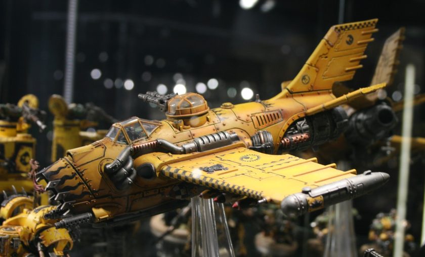 Ork Fighter Bommerz on display at Warhammer World - Felix's Gaming Pages
