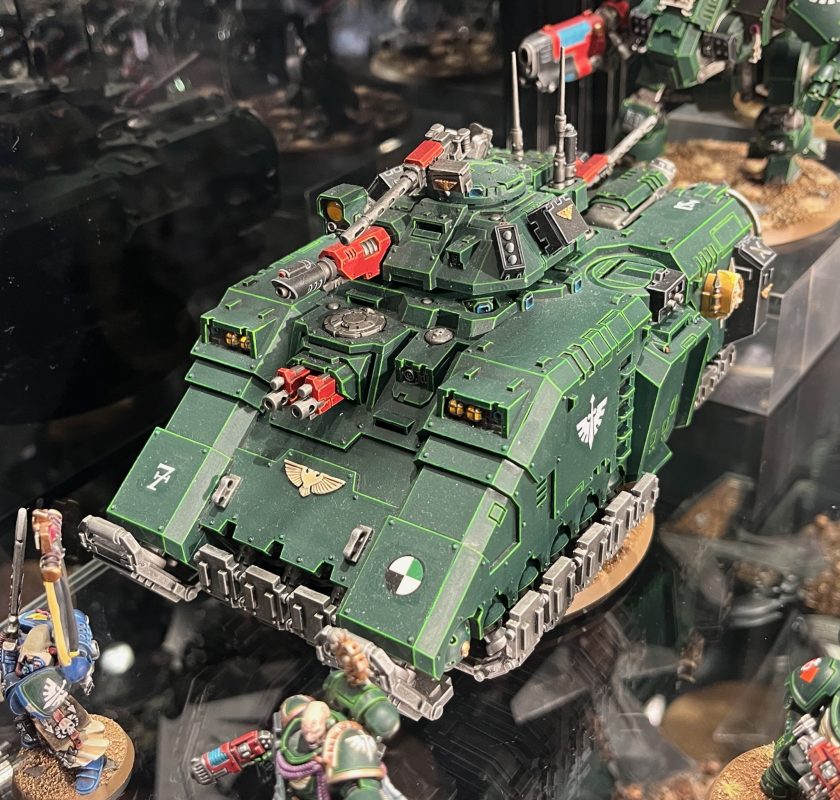 Dark Angels Primaris Repulsor - Felix's Gaming Pages